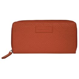 Bruno Banani Damen Geldbörse, orange, Leder, Kleinlederwaren, echt Leder