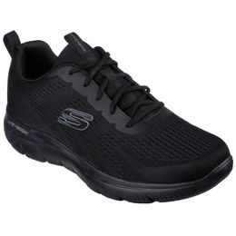 Skechers Herren Sneaker "SUMMITS-TORRE", Gr. 39, schwarz, Textil, Schuhe, Freizeitschuh, Trainingsschuh, Schnürschuh mit Memory Foam