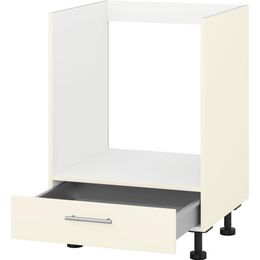Herdumbauschrank KOCHSTATION, B:60cm H:75cm T:56cm, beige, Schr&auml;nke, ""KS-Scafa"", Breite 60 cm