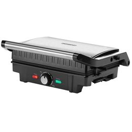 Monzana Kontaktgrill 1600W 29 x 24,5 x 11cm schwarz / edelstahl