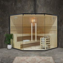 Home Deluxe Traditionelle Sauna SHADOW - XL BIG