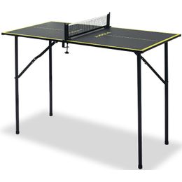 Tischtennisplatte Joola "Joola Mini dark-grey" Tischtennisplatten grün (dunkelgrau, limette)