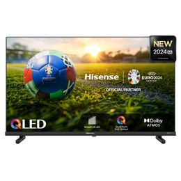 F (A bis G) HISENSE LED-Fernseher "32A5NQ" Fernseher 2K FHD QLED Gr. 32, schwarz