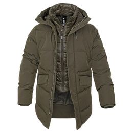 Poolman Zip Out Parka oliv, Gr&ouml;&szlig;e XXL