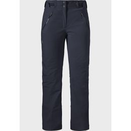 Schöffel Outdoorhose SCHÖFFEL "Ski Pants Lizum L", Damen, Gr. 36, Normalgrößen, blau (8820, blau), Oberstoff : 86% Nylon 14% Elasthan (Membran: Polyurethan) Futter Rumpf oben: 88% Polyester 12% Elasthan Futter Rumpf unten: 100% Polyester, sportlich, Hosen