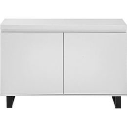 Sideboard MCA furniture "AUSTIN Sideboard" Sideboards Gr. B/H/T: 111cm x 74cm x 40cm, weiß (modern white) Türen mit Dämpfung