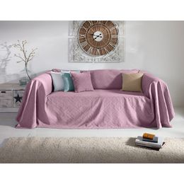 Tagesdecke PEREIRA DA CHUNA WITT-PBK-Tagesdecken-temporär Gr. B/L: 270cm x 250cm, lila (mauve)