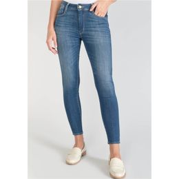 Slim-fit-Jeans Le Temps Des Cerises "JEAN FEMME PULP HIGH C KIRR" Gr. 24, US-Größen, blau, Damen, 100% Baumwolle, Jeans, mit Slim Fit-Schnitt