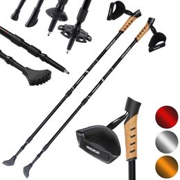 Deuba Nordic Walking Stöcke 68 – 135cm orange