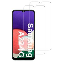 Schutzfolie Samsung Galaxy A22 4G Gehärtetes Glas - Gehärtetes Glas - Transparent