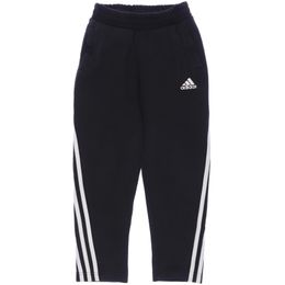 Adidas Herren Stoffhose, schwarz, Gr. 128