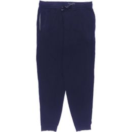 Christian Berg Herren Stoffhose, blau, Gr. 0