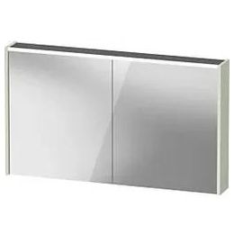 Duravit D-Code Spiegelschrank Verspiegelt DC71080HHHH2000 1200x700x148, Blassgrün Matt, Steckdose J, LED Beleuchtung