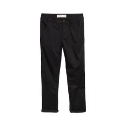 Tom Tailor Denim Herren Loose Tapered Hose, schwarz, Uni, Gr. XXL