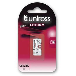 UNiROSS Lithium CR123A 3V - BL1