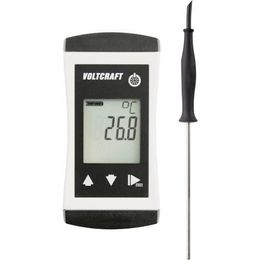 Voltcraft PTM 100 + TPT-201 Temperatur-Messgerät -200 - 450 °C Fühler-Typ Pt1000 IP65