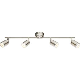 Globo Lighting - COMORE - LED Strahler Metall Nickel matt, 4x LED