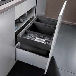 Blanco Flexon II Abfallsystem, für 80 cm Unterschrank, 525221, Low 80/3