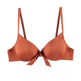 Triumph - Bikini Top gefüttert mit Bügel - Red 42B - Murida - Bademode für Frauen