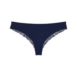 Triumph - String - Dark blue M - Cozy Beauty - Unterwäsche für Frauen