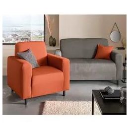 Hussen-Set Hussen Gr. 3-Sitzer-Husse, orange (terra)