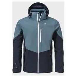 Schöffel Outdoorjacke SCHÖFFEL "2L Jacket Gaschurn M" Gr. 46, blau (8860, blau) Herren Jacken