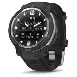 Smartwatch Garmin "INSTINCT CROSSOVER" Smartwatches schwarz