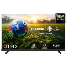 F (A bis G) HISENSE LED-Fernseher "32A5NQ" Fernseher 2K FHD QLED Gr. 32, schwarz