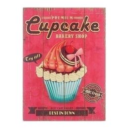 MyFlair Holzschild "Cupcake V"