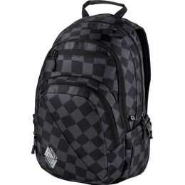 Schulrucksack Nitro "Stash 29" Gr. B/H/T: 32cm x 49cm x 22cm, grau (checker), Kinder, Rucksäcke, Alltagsrucksack, Rucksack für Freizeit, Schule, Arbeit und Reise