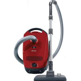 Miele Bodenstaubsauger "Classic C1 PowerLine", rot, B:46,3cm H:22,1cm T:27,9cm, Staubsauger