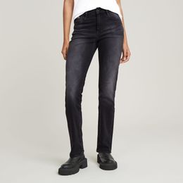 G-Star Raw Strace Straight Jeans - Schwarz - Damen