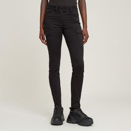 G-Star Raw Blossite G-Shape Army High Skinny Hose - Schwarz - Damen