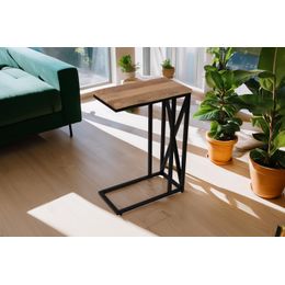 Laptoptisch Beistelltisch 47,5x27x67,5 cm Mango Ablage Granada