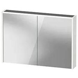 Duravit D-Code Spiegelschrank Verspiegelt DC7107018181000 1000x700x148, Weiß Matt, Steckdose E, LED Beleuchtung