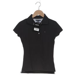 Tommy Hilfiger Damen Poloshirt, schwarz, Gr. 34