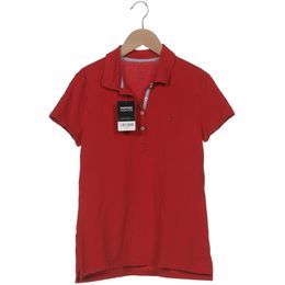 Tommy Hilfiger Damen Poloshirt, rot, Gr. 38