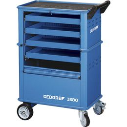 Gedore Werkzeugwagen, 4 Schubladen, HxBxT 930 x 625 x 375 mm