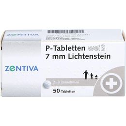 P Tabletten weiß 7 mm Teilk. 50 St