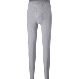 Herren Hose lang marine + grau-meliert Größe 6