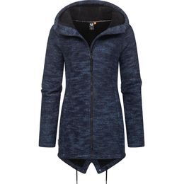 Ragwear Zip-Up Hoodie 'Wingi' female Blue size 5XL