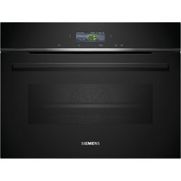 Siemens Pyrolyse Backofen "CB774G1B1", Energieeffizienz: A+ (A+++-D), schwarz, B:59,4cm H:45,5cm T:54,8cm, Backöfen