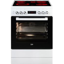Beko Elektro-Standherd "FSM67320G", Energieeffizienz: A (A+++-D), weiß, Herdsets, mit Restwärmeanzeige
