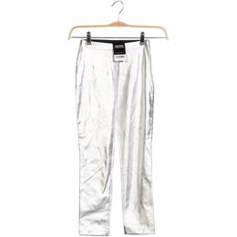 River Island Damen Stoffhose, silber, Gr. 140