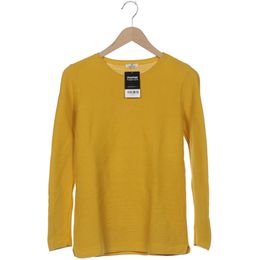 Tom Tailor Damen Pullover, gelb, Gr. 38