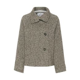 Saint Tropez Between-Season Jacket 'Fawn' female Grey size M