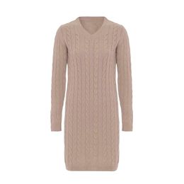 Moxx Paris Knitted dress female Beige size XXL