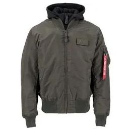 Bomberjacke Alpha Industries "Alpha Industries Men - Bomber Jackets MA-1 D-Tec" Gr. M, schwarz (schwarz olive) Herren Jacken