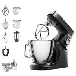 Kenwood Küchenmaschine "Titanium Chef Baker XL KVL85.004BK, Zubehör, Gratis Wert UVP 319,-"", schwarz, B:37cm H:40cm T:22,5cm, Küchenmaschinen, Gratis: Mixaufsatz KAH359GL+Schnitzelwerk AT340