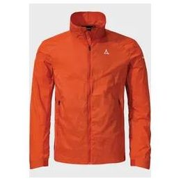 Schöffel Outdoorjacke SCHÖFFEL "Jacket Bygstad M" Gr. 52, orange (5480, orange) Herren Jacken